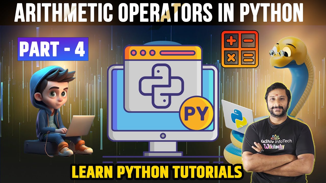 4рџђќ What Is Arithmetic Operators Learn Python Tutorial For Beginners