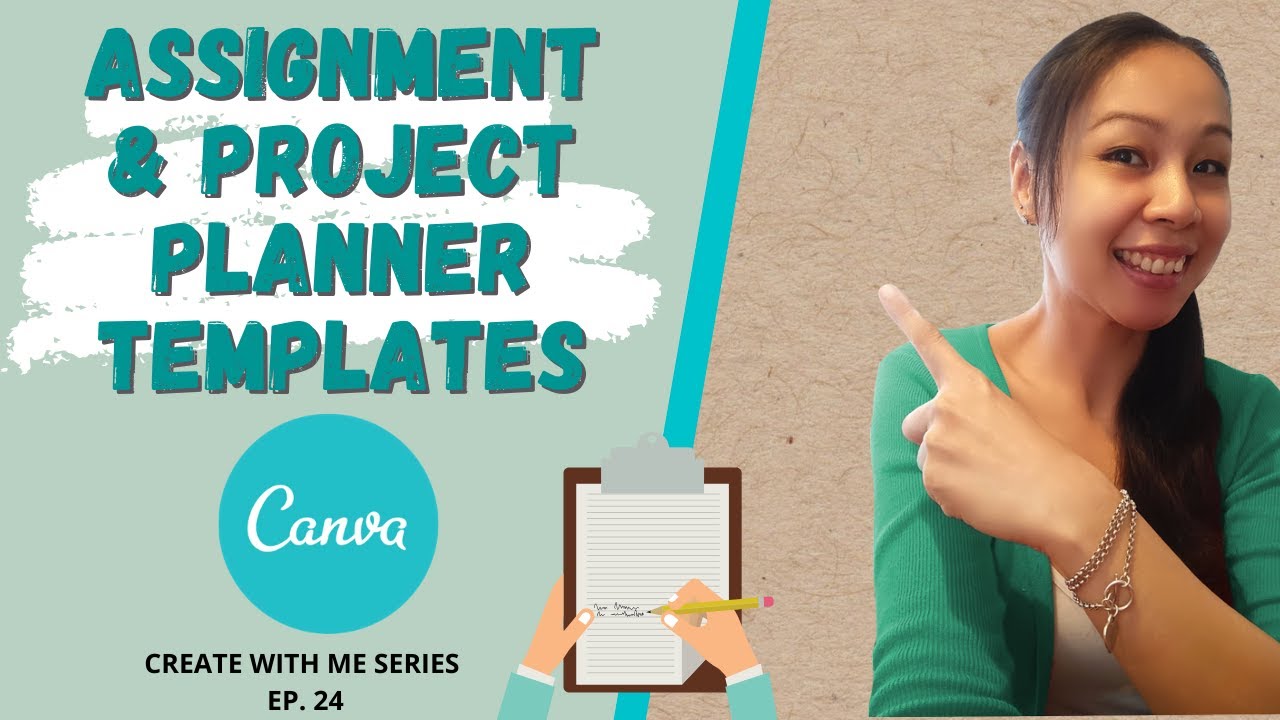 Create With Me Easy Assignment Homework Project Planner Templates
