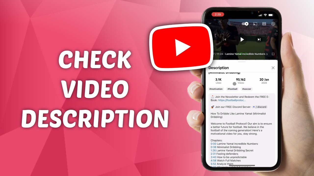 How To Check Video Description On Youtube 2025 Youtube