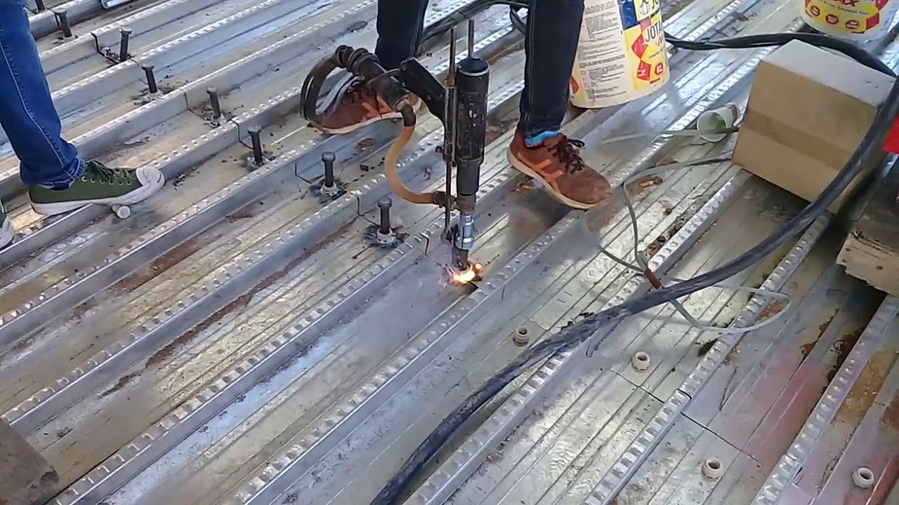 Shear Stud Welding Youtube