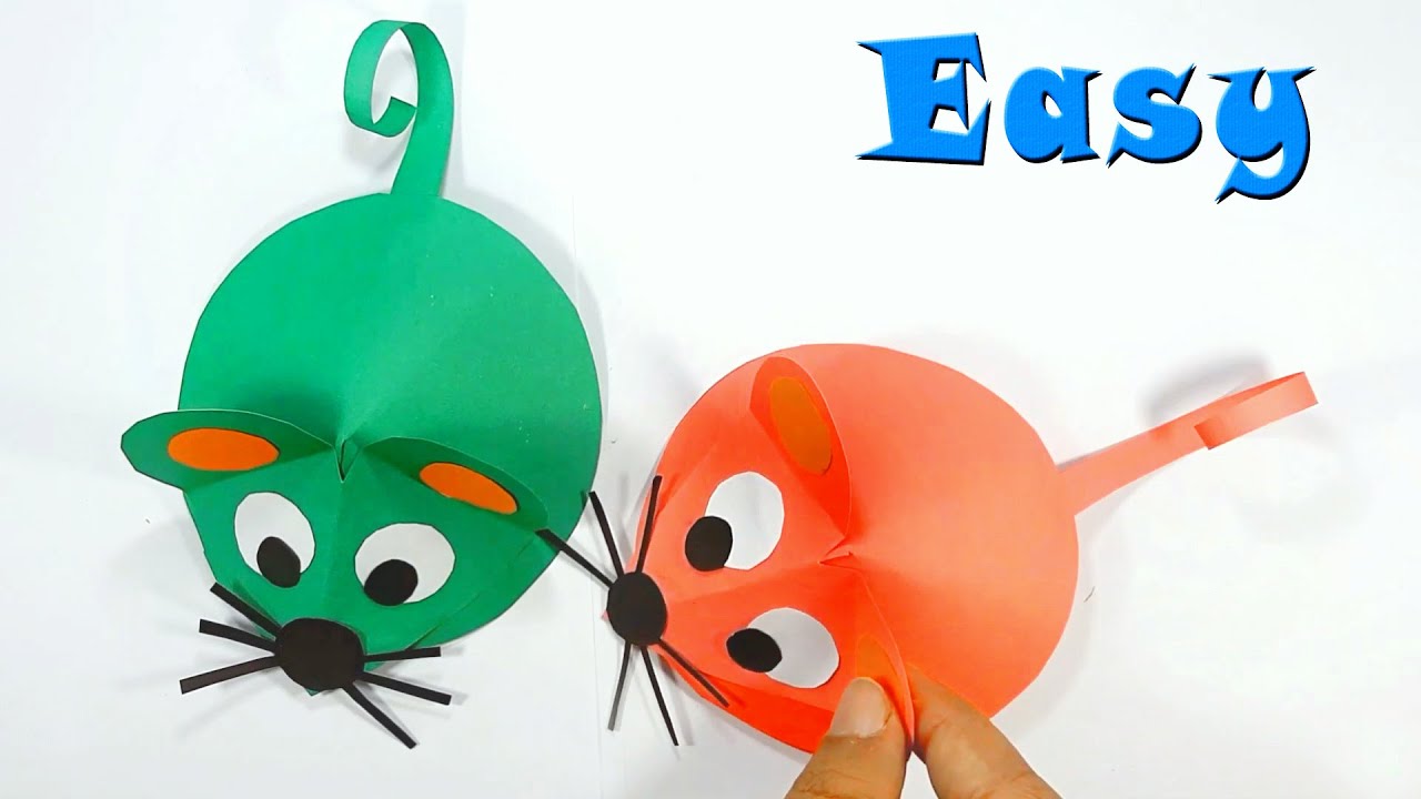 Mouse Craft For Preschoolers