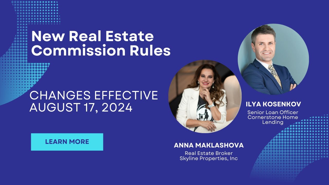 New Real Estate Commission Rules August 17 2024 Update Youtube