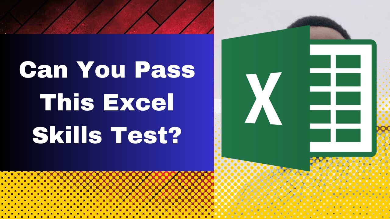 Can You Pass This Microsoft Excel Skills Test Excel Interview Test