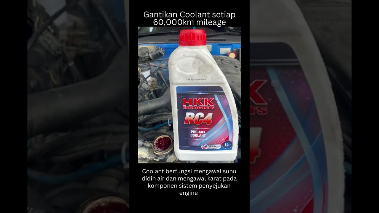 Flushing Engine Cooling System Sistem Penyejukan Engine Youtube