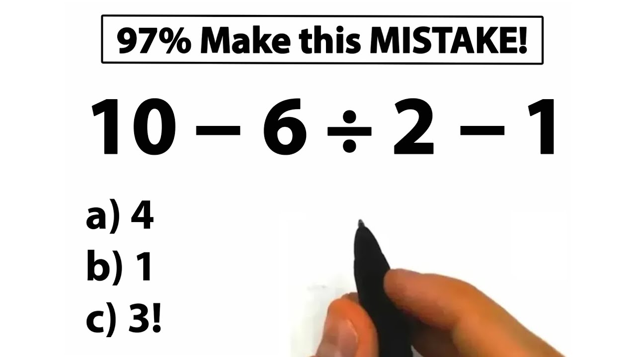 The Simplest Math Problem Youtube