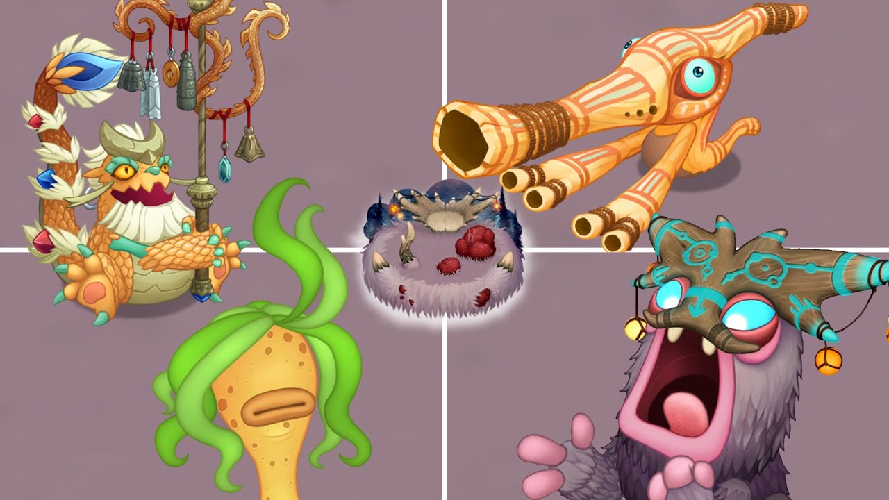 Magical Sanctum All Monsters Sounds And Animations My Singing