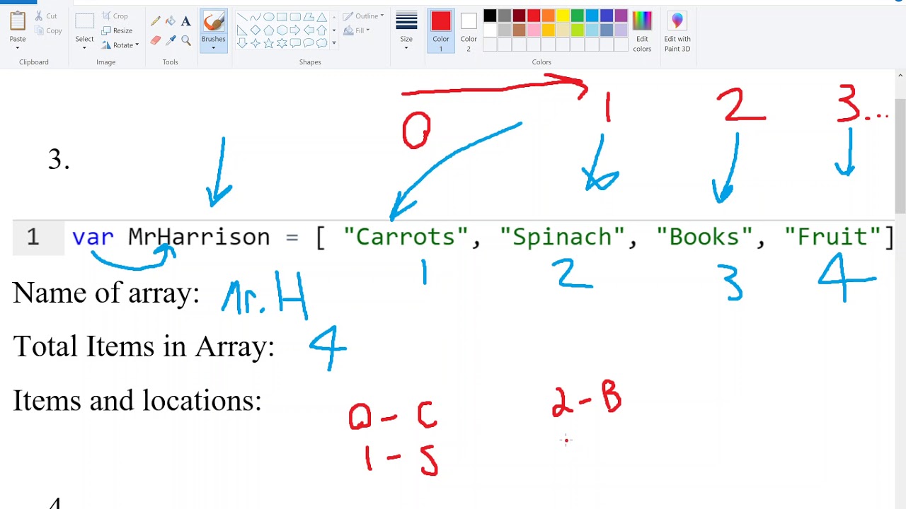 Array Practice Youtube