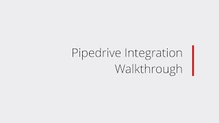 Step By Step Guide To Integrating Pipedrive Synthmind