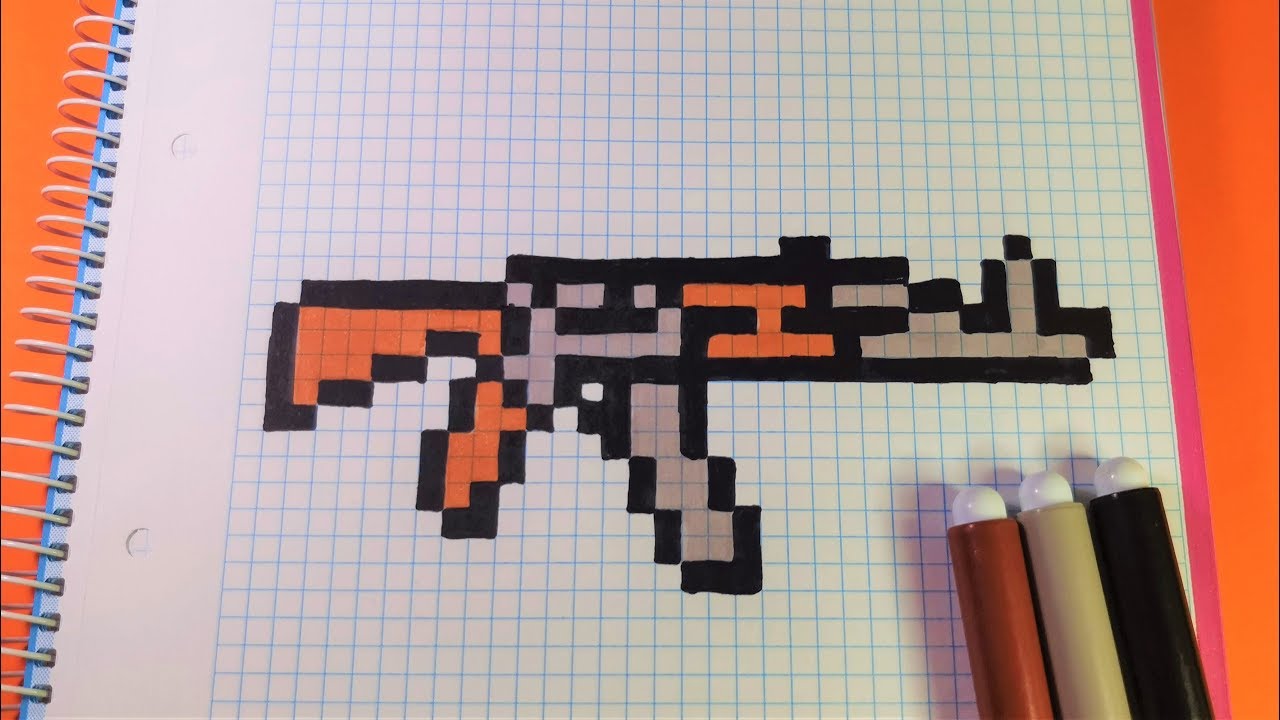 Ak 47 Pixel Art