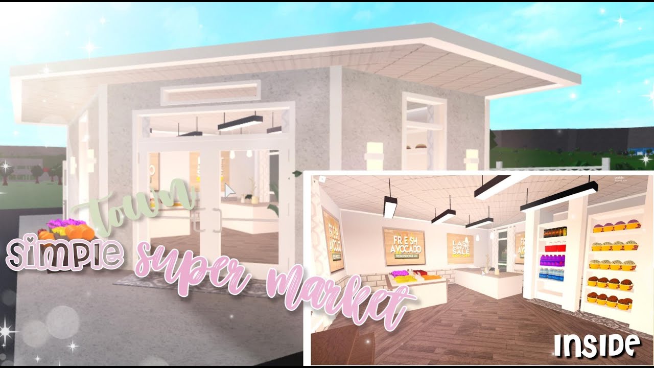 Bloxburg Grocery Store Ideas