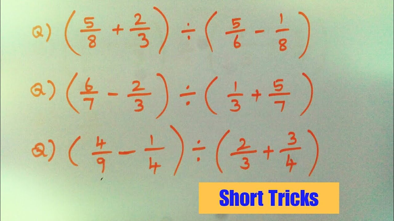 Simplification Tricks In Tamil Youtube