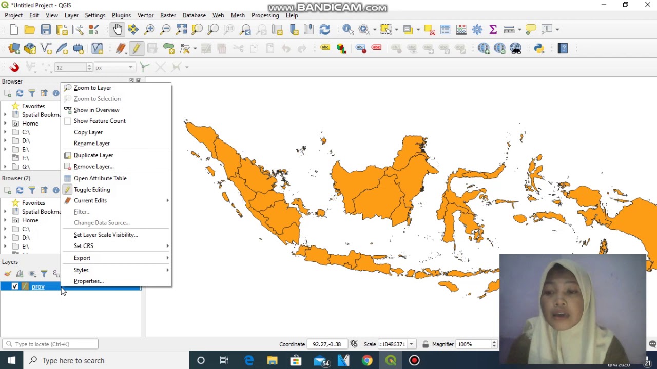 Tutorial Qgis Part I Youtube