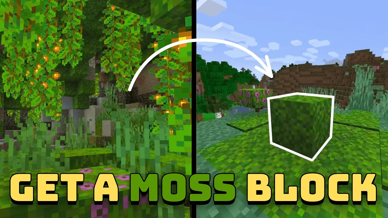 How To Get A Moss Block In Minecraft 2025 Youtube