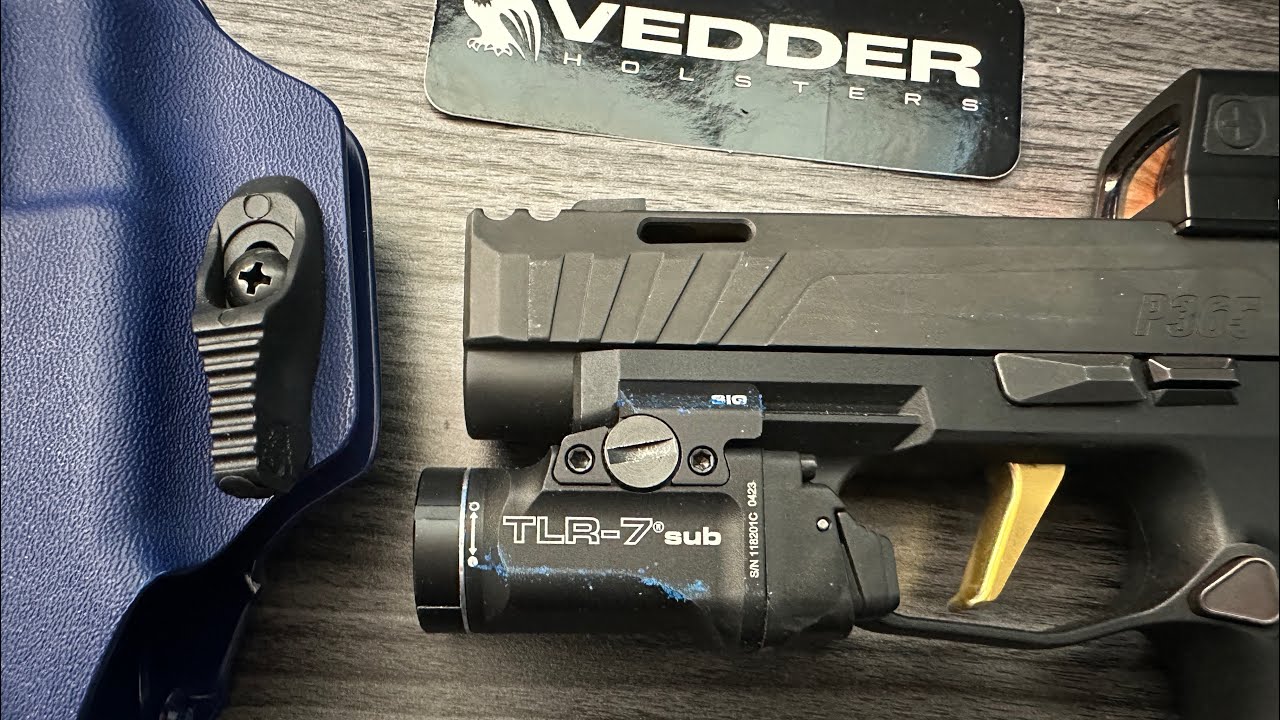 Vedder Holsters With Wml You Can Pull The Trigger While The Gun Is