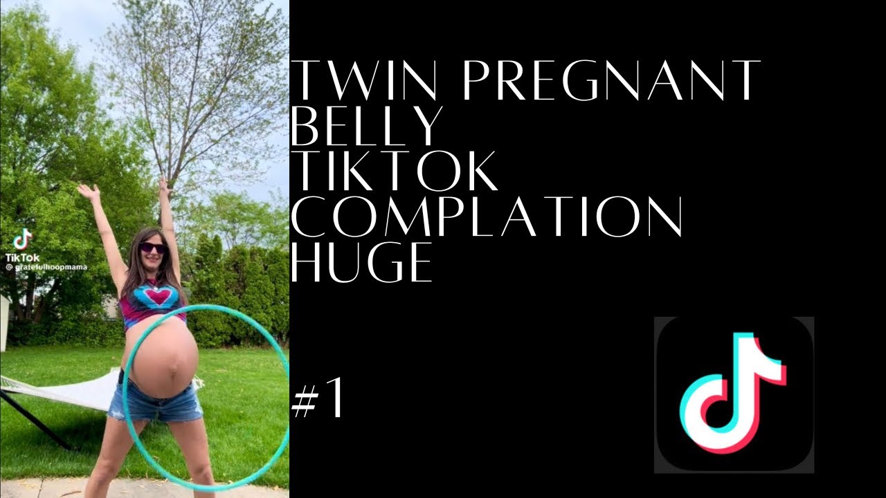 Pregnant Tiktok Compilation 1 Huge Pregnant Hugebelly Twinpregnancy