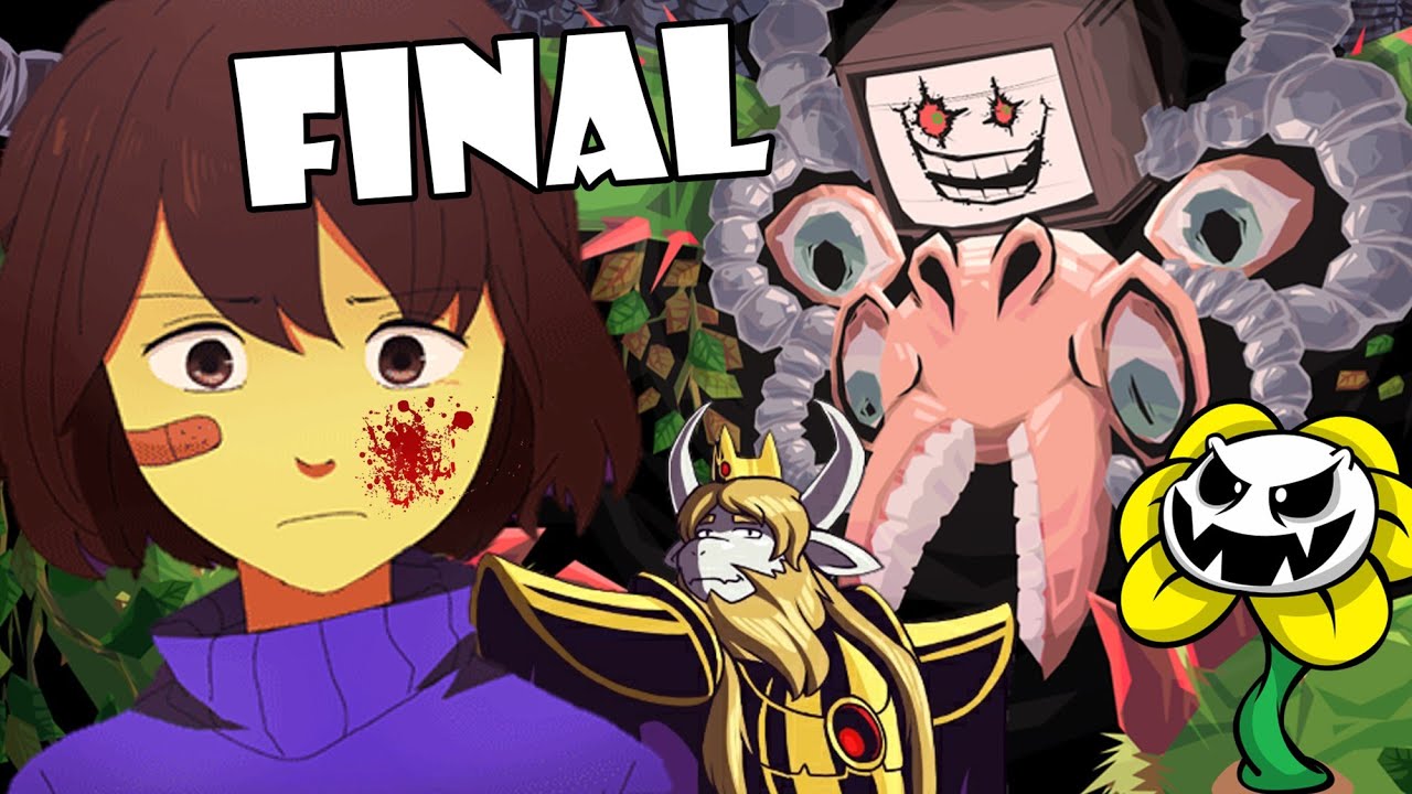 Final Contra Asgore Y Omega Flowey Undertale En Español Final