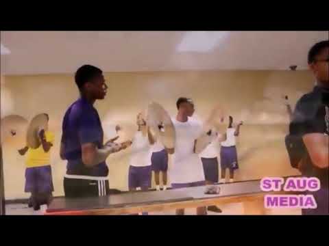 St Augustine Marching Band Walking In The Rain Youtube