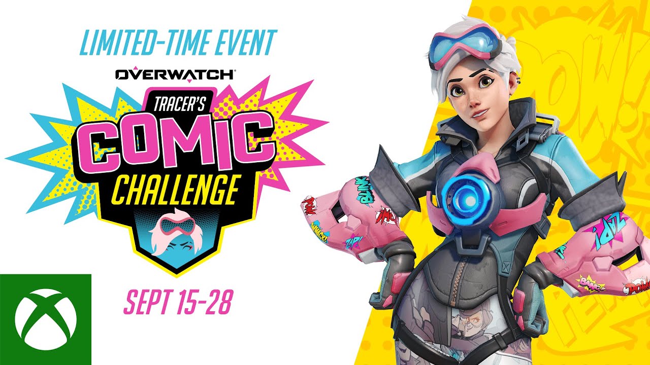 Overwatch Event Tracer S Comic Challenge Youtube