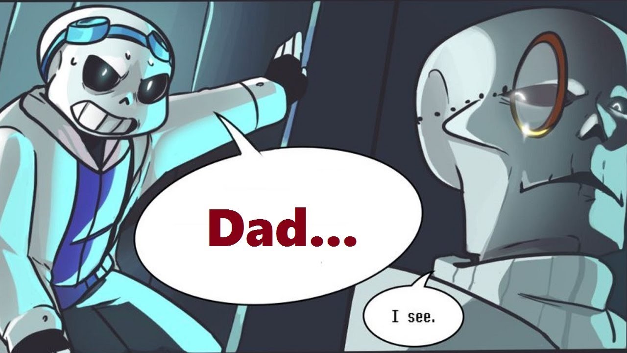 Sans And Gaster Under Exe Undertale Comic Dub Youtube