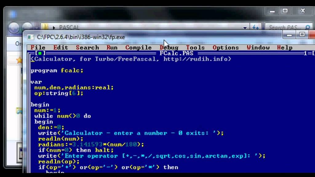 Pascal Programming Tutorial Youtube