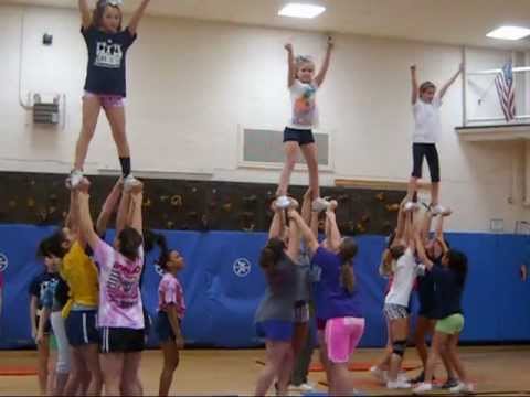 Awesome Cheer Stunts Youtube