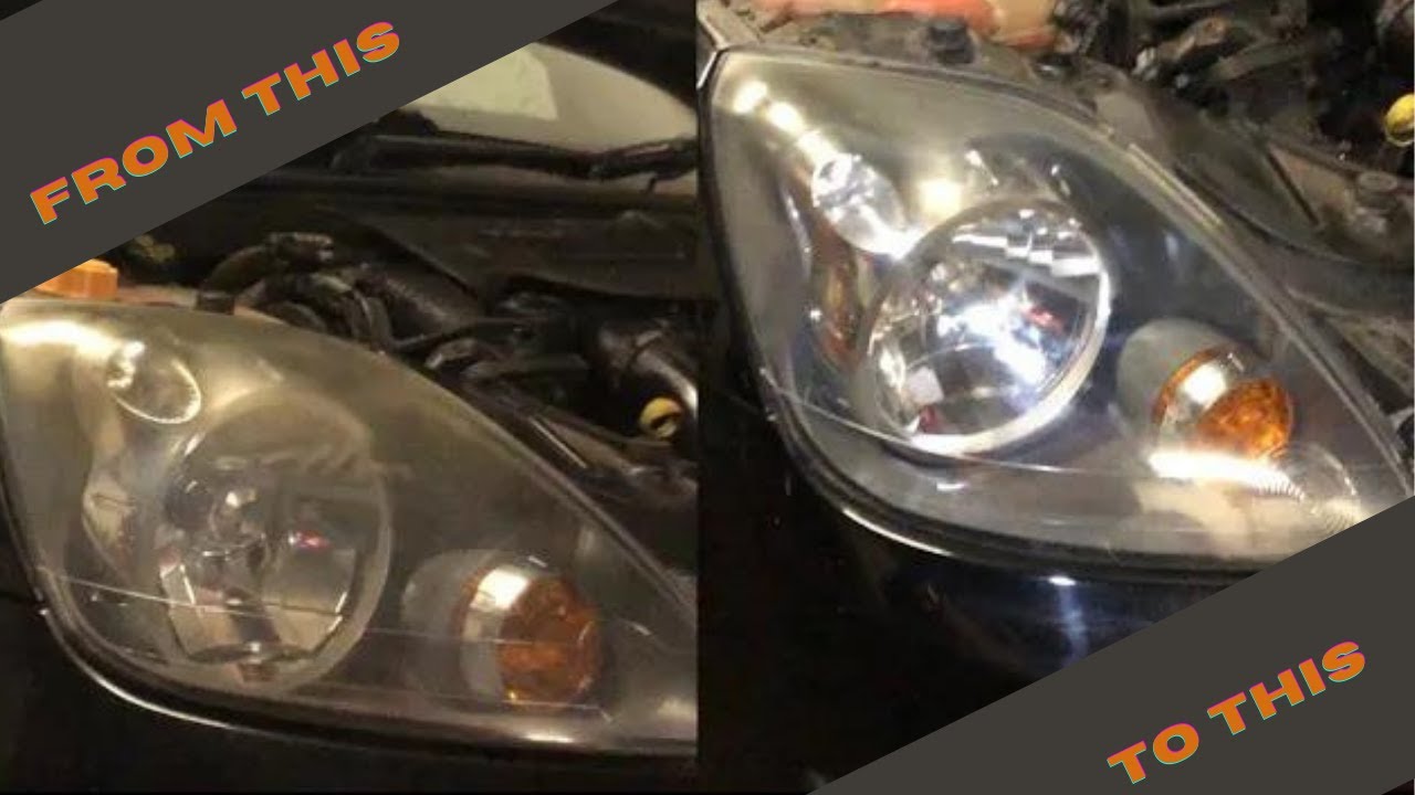 Diy Headlight Restoration Youtube