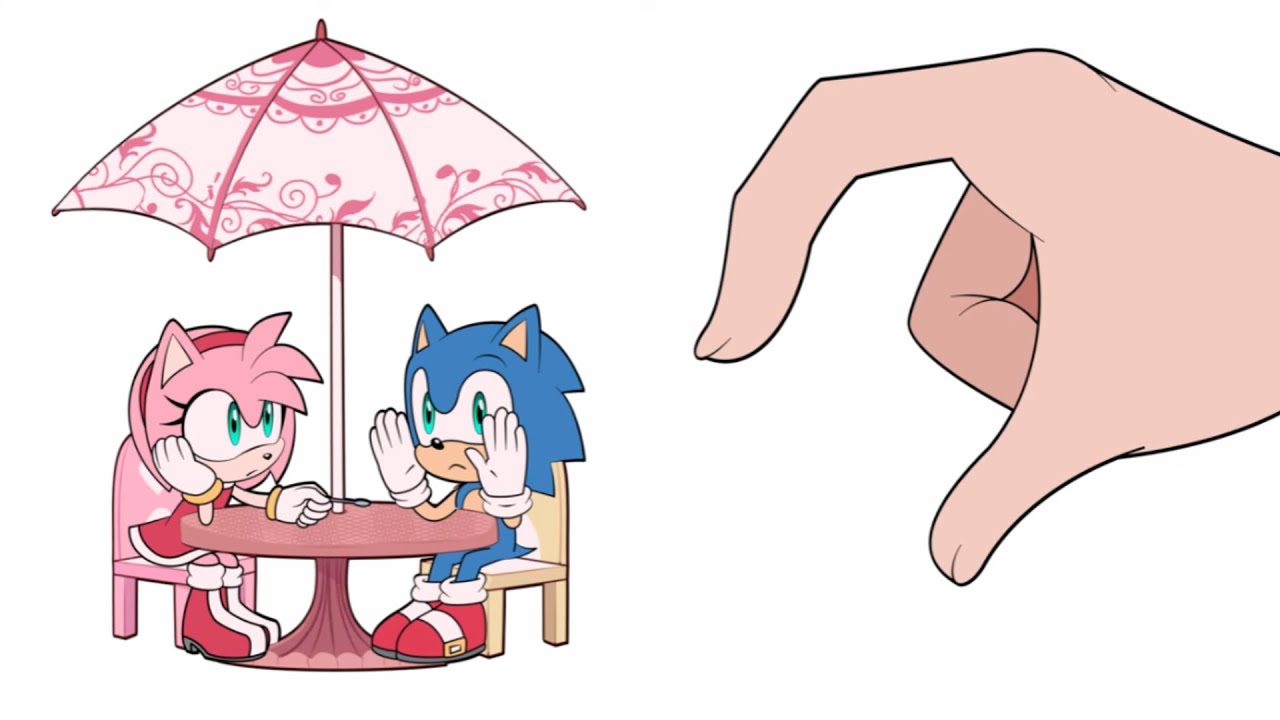 Finger Heart Chibi Sonic Youtube
