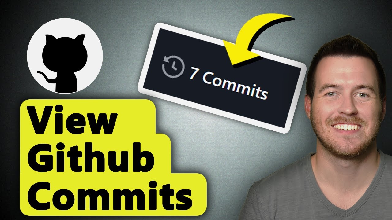 How To View Commits On Github Youtube