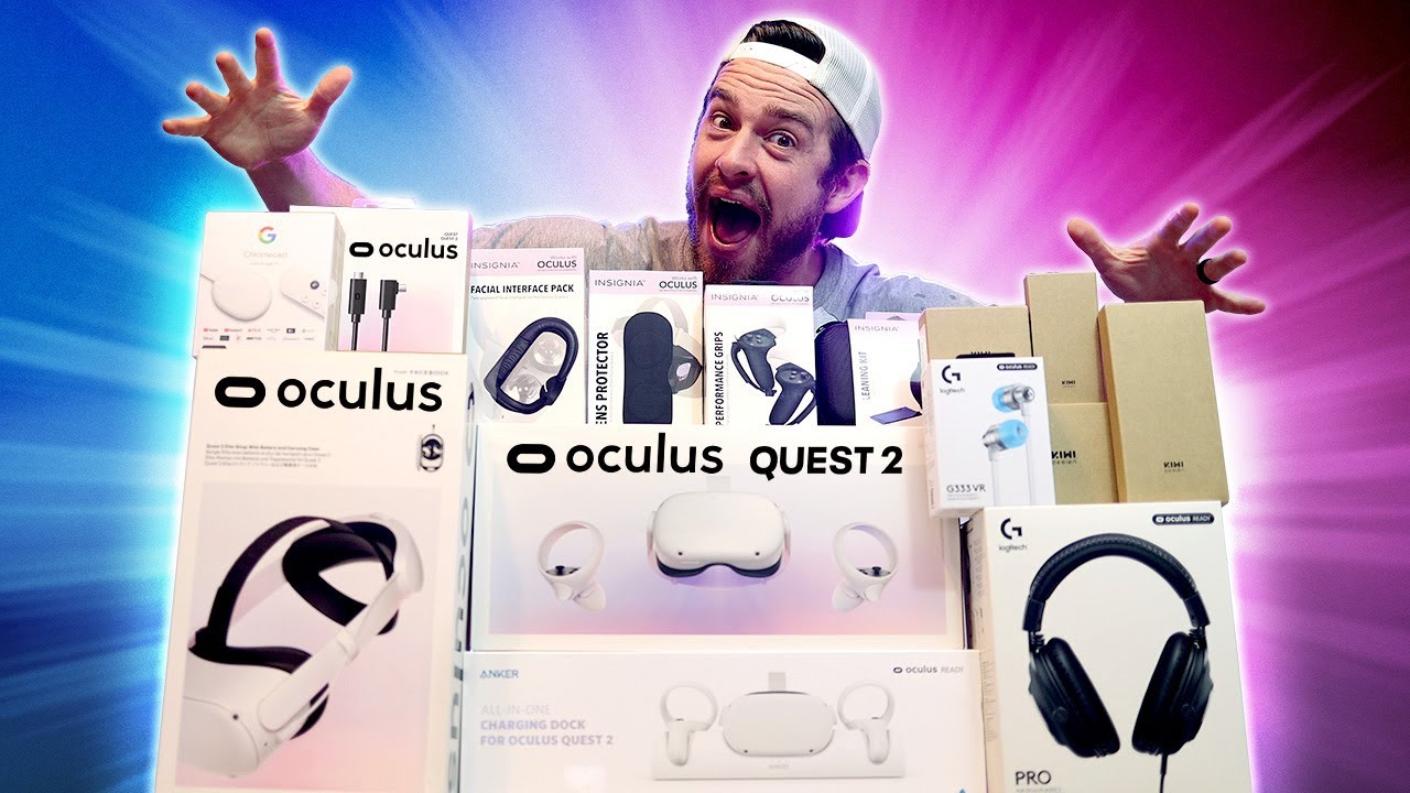 Meta Quest 2 Unboxing Accessories The Ultimate Vr Bundle Youtube