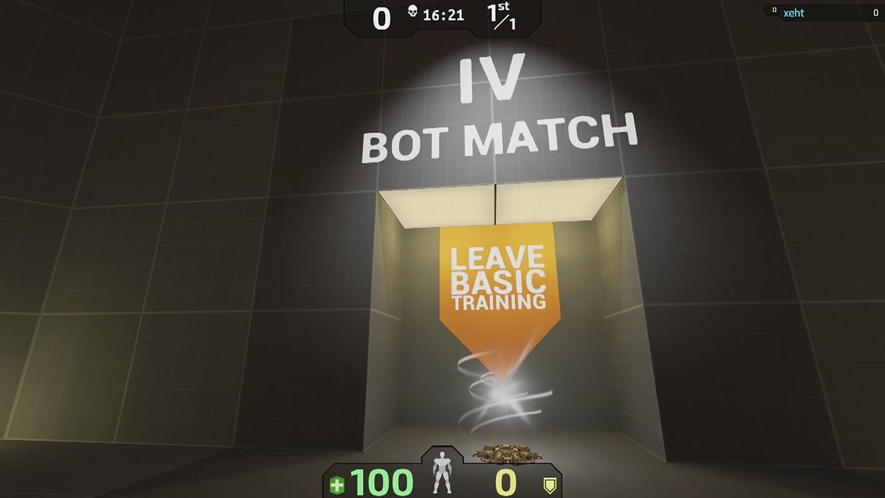 Unreal Tournament 4 Pre Alpha Basic Training Bot Match 1080 Youtube