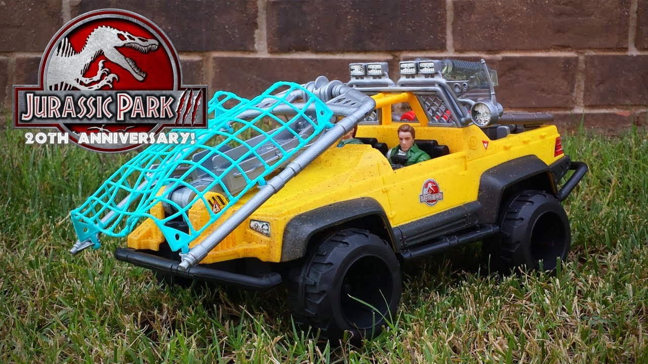 Jurassic Park Iii All Terrain Dino Trapper Vehicle Unboxing Review