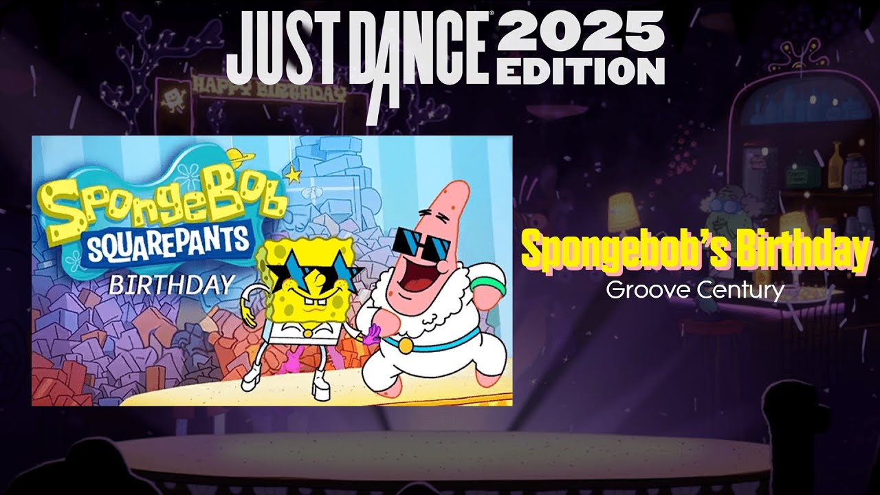 Just Dance 2025 Spongebob S Birthday Youtube
