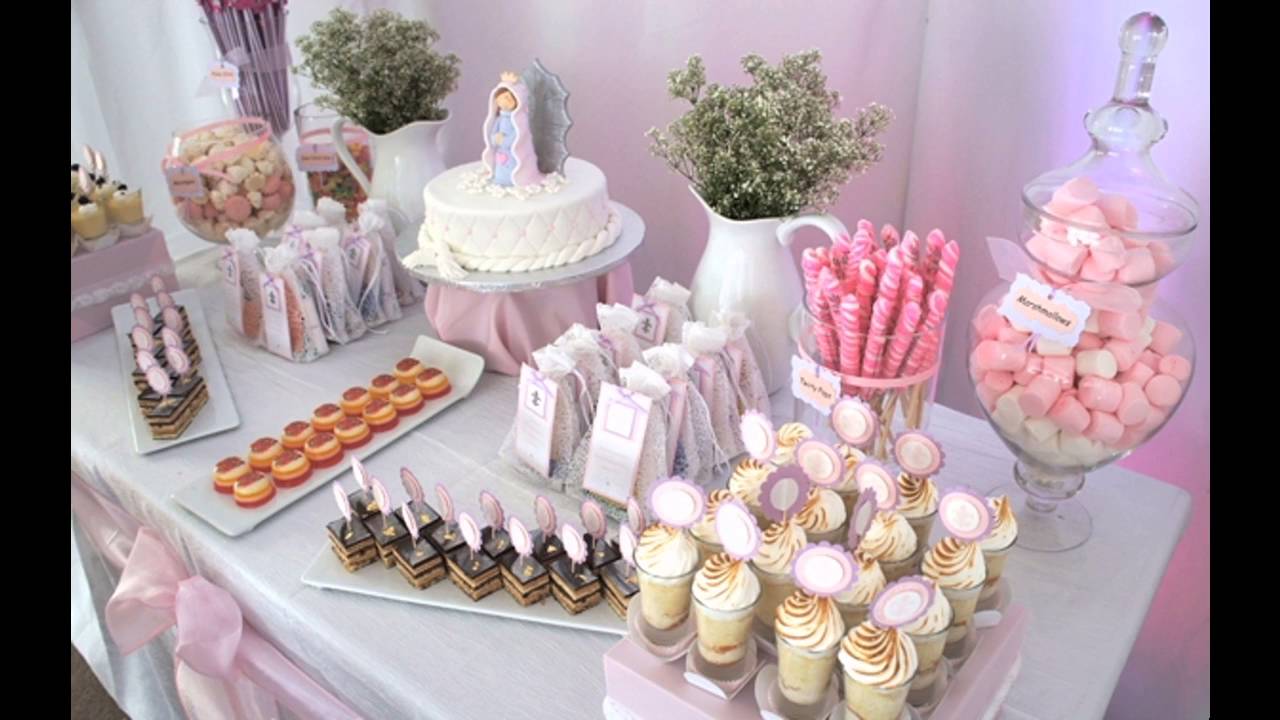 First Communion Decorations Ideas