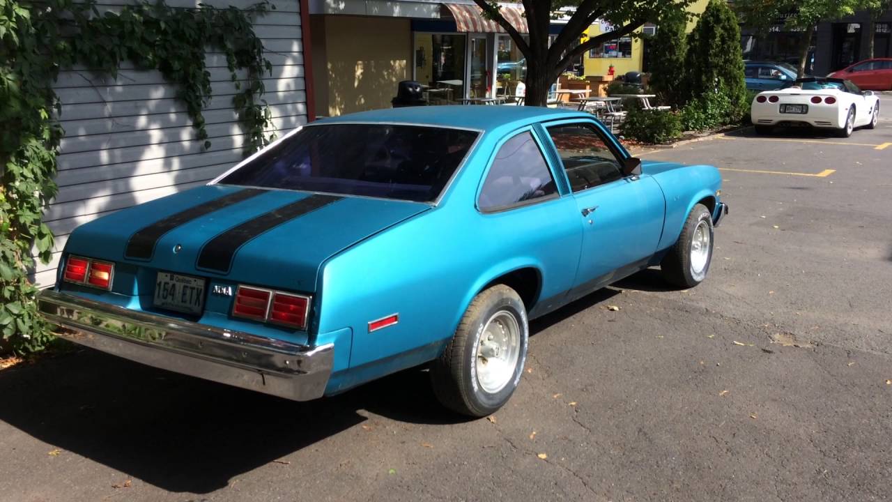 Chevrolet Nova 1975 350 V8 Youtube