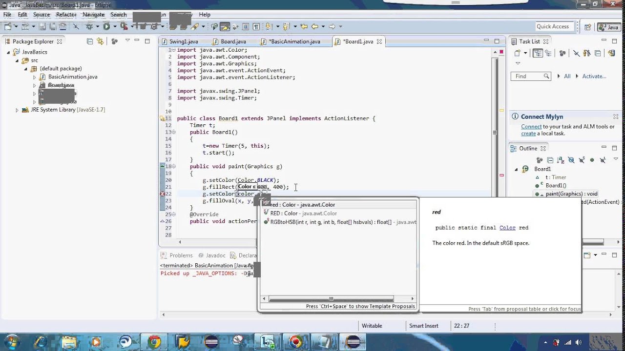 Make Animation From Java Using Timer In Swing How To Make Simple