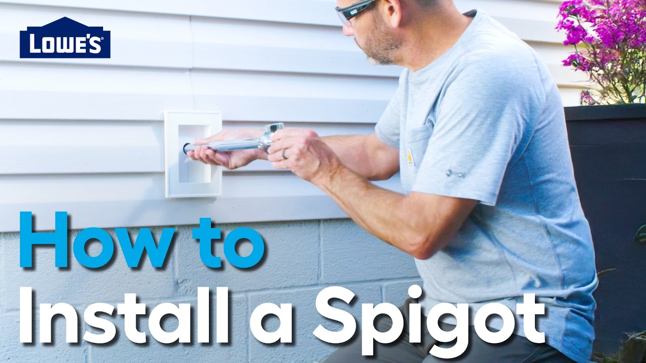How To Install A Spigot Youtube