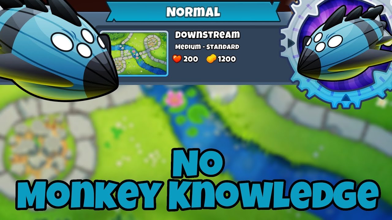 Vortex Tutorial No Monkey Knowledge Downstream Btd6 Youtube