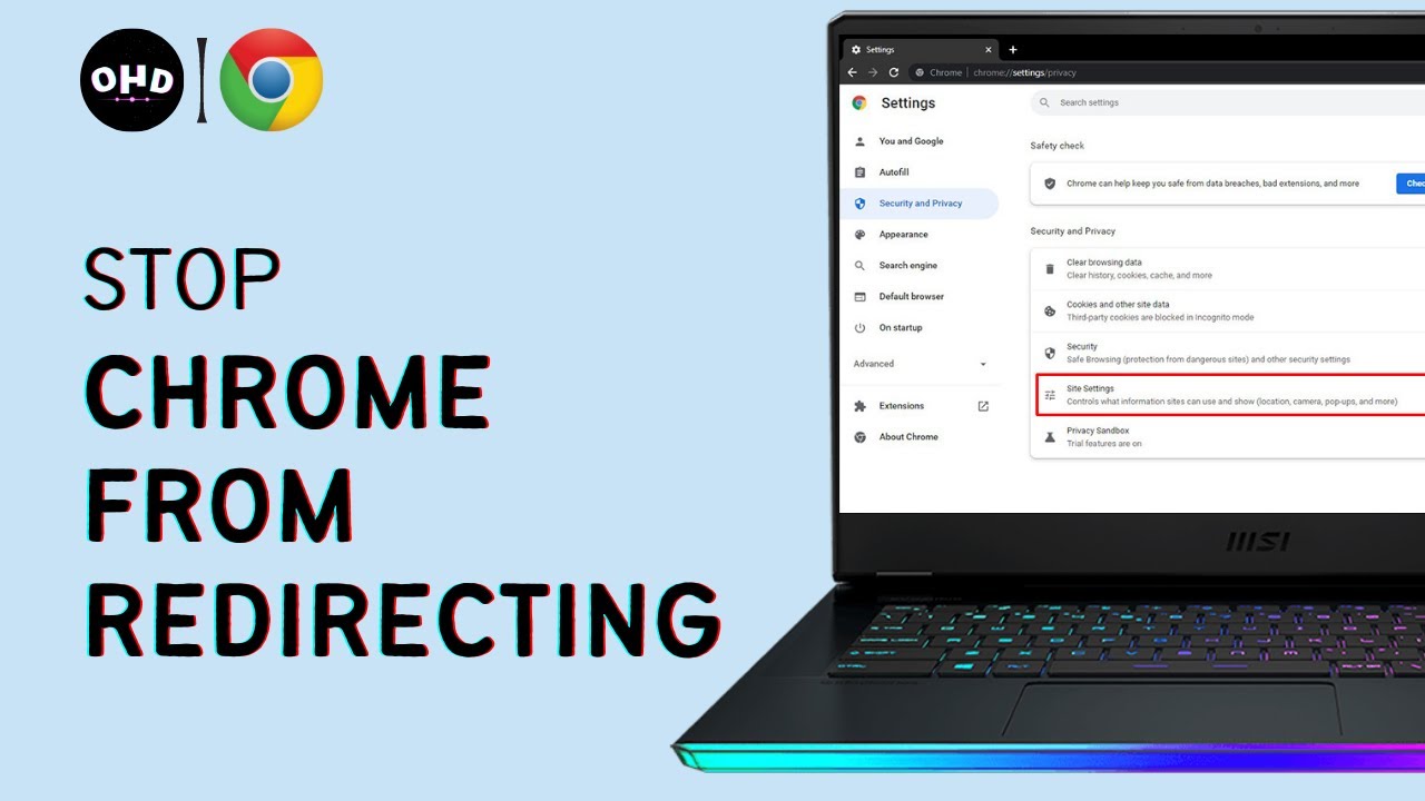 How To Fix Google Chrome Redirects Stop Google Chrome From