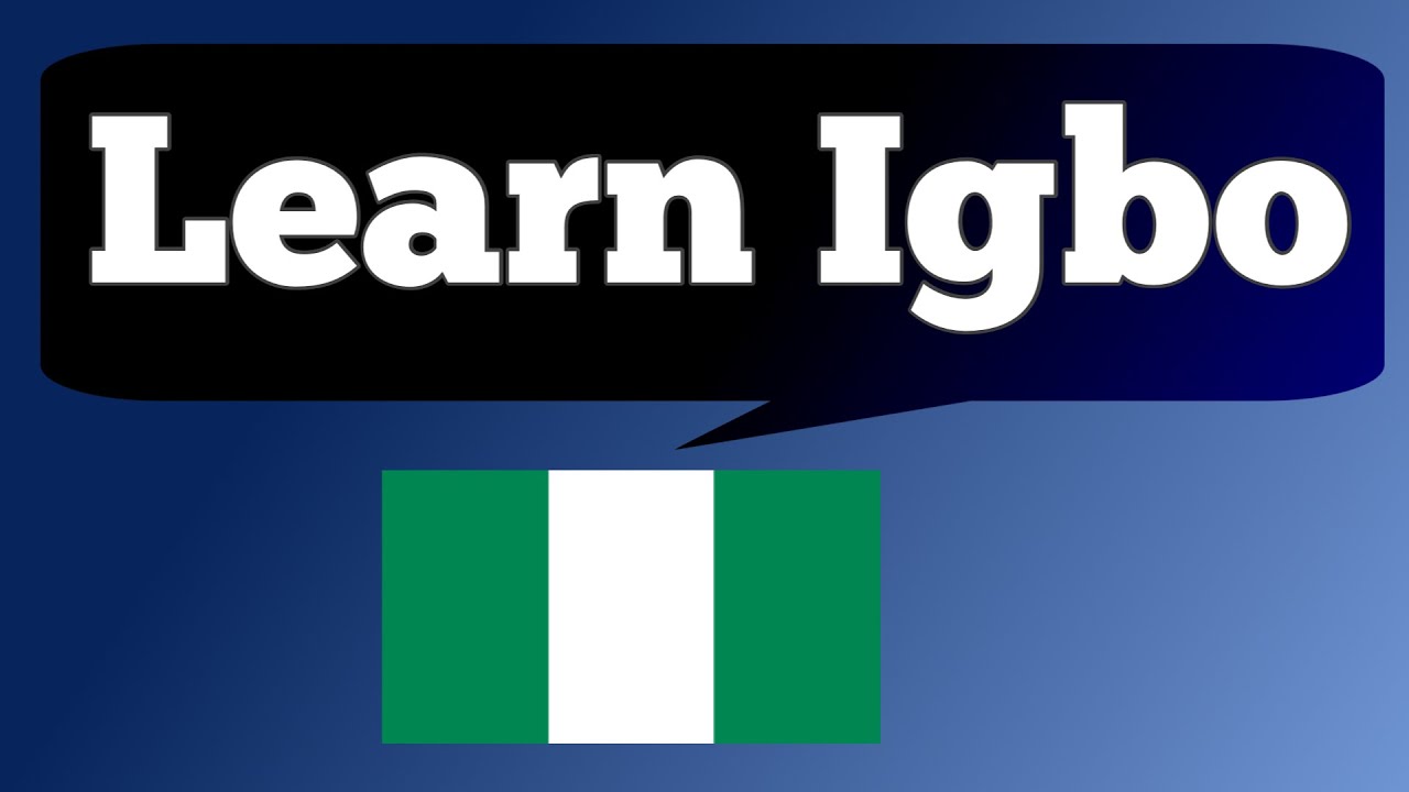 Learn Before Sleeping Igbo Native Speaker Voice Youtube