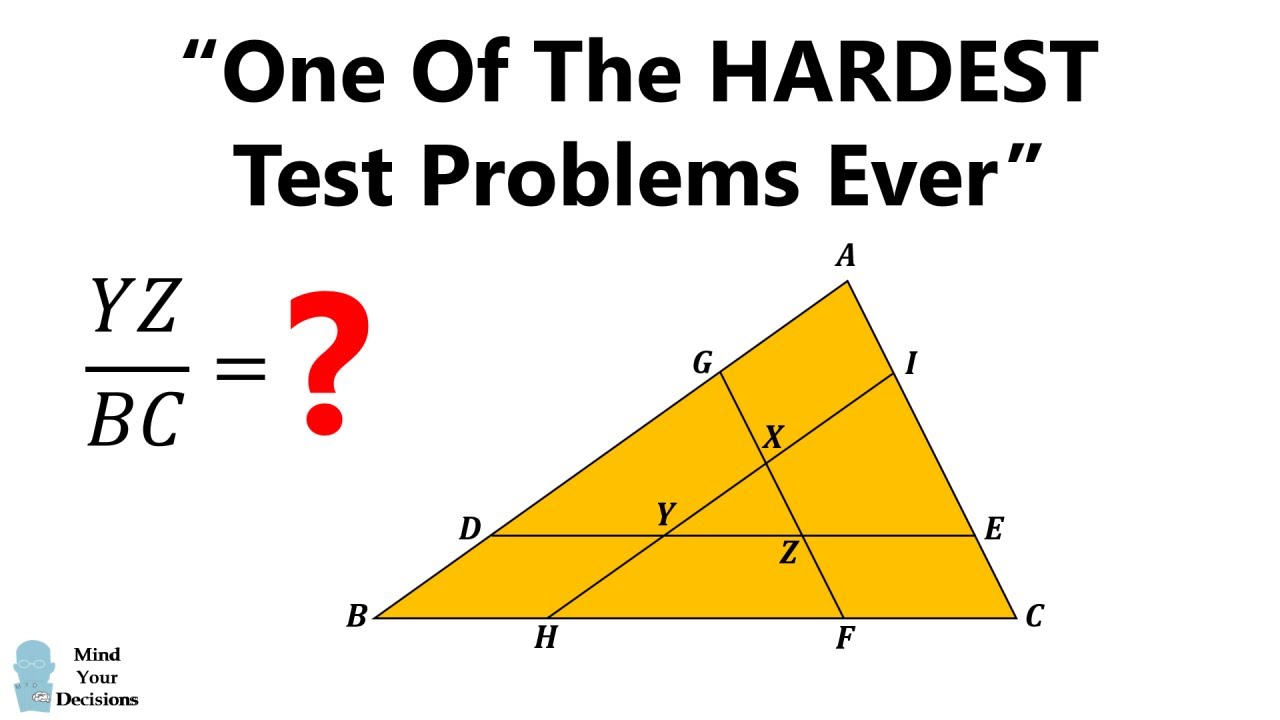 Hardest Ever Math Problem At Cynthia Hewlett Blog