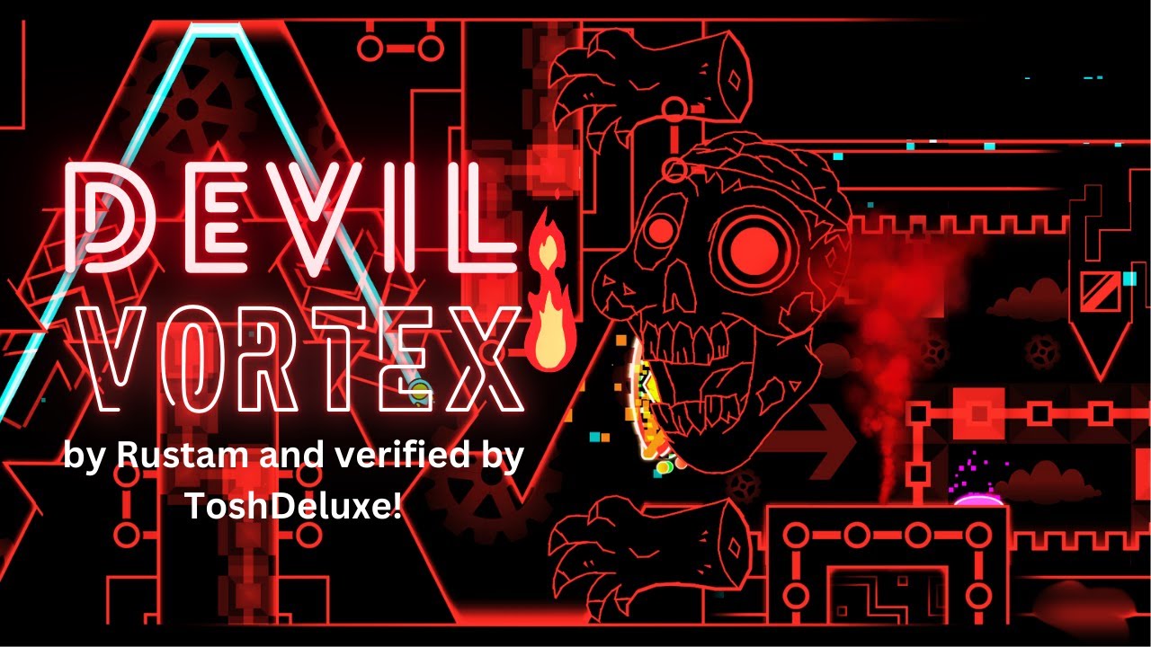 Devil Vortex By Rustam Showcase Geometry Dash Youtube