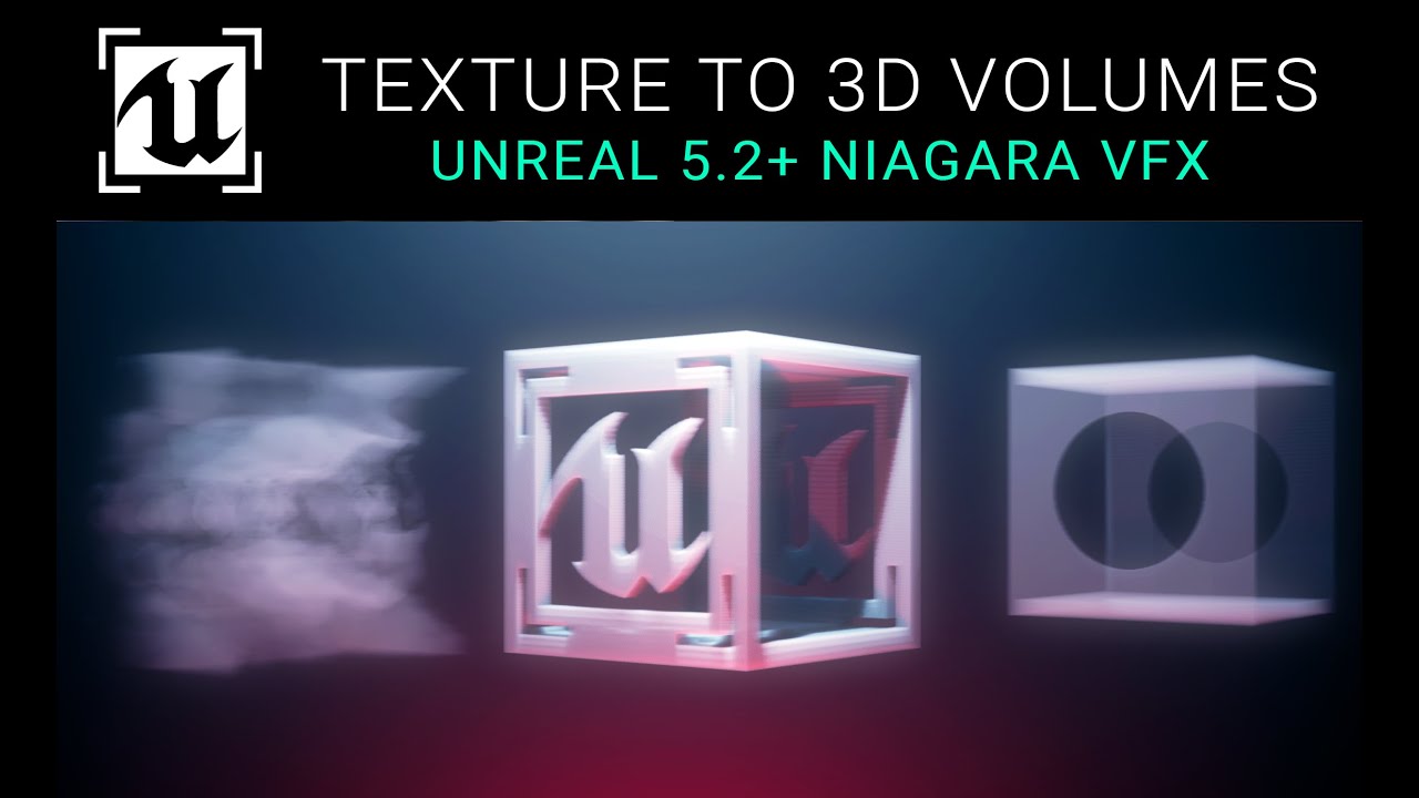 Unreal Engine 5 3d Volumes From Textures Niagara Tutorial Youtube