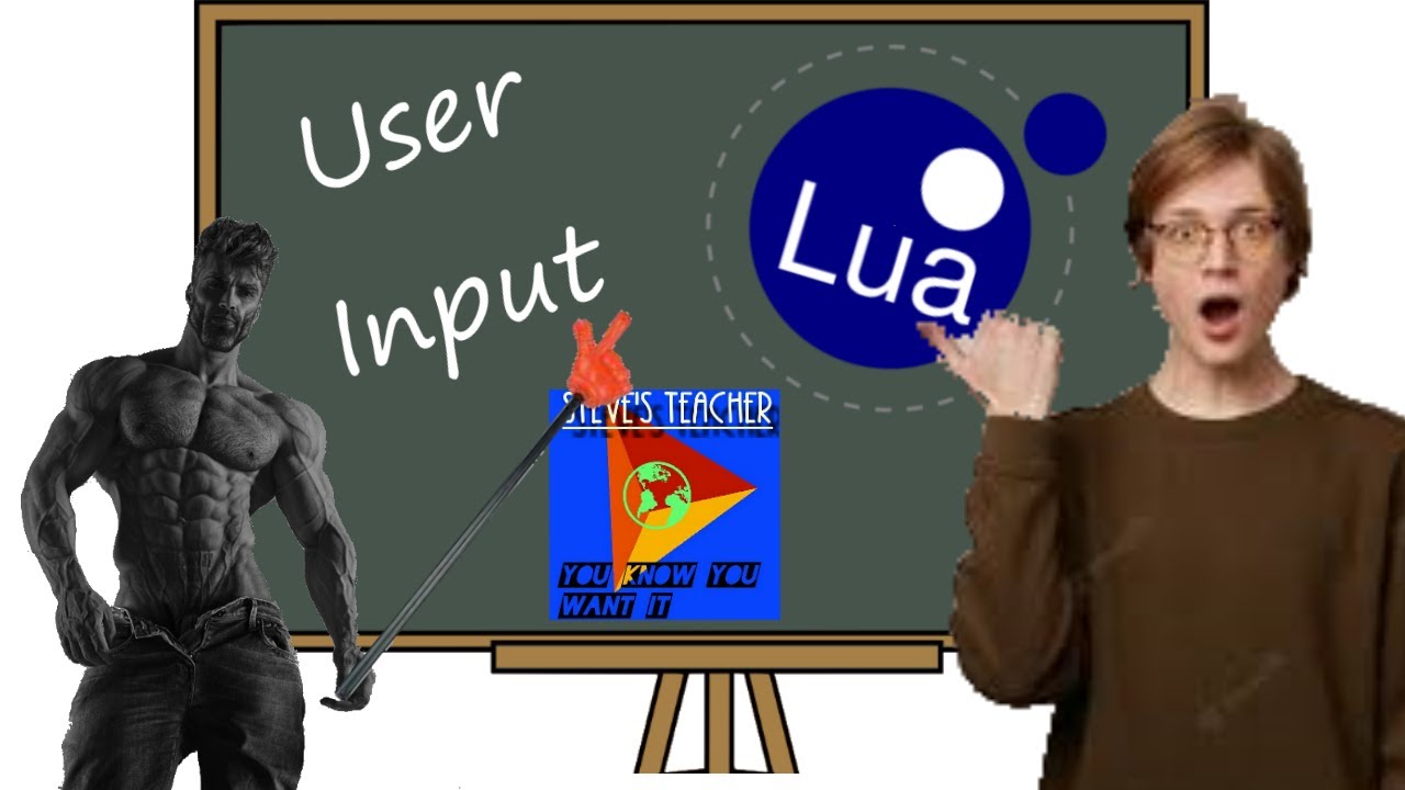 Lua User Input Example Script Youtube