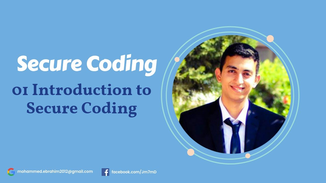 01 01 Introduction To Secure Coding Youtube