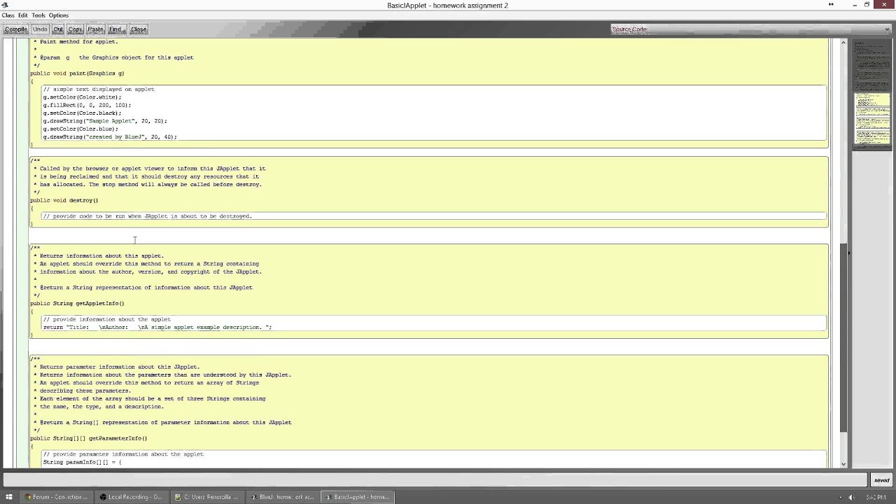 Bluej Tutorials Petlopez