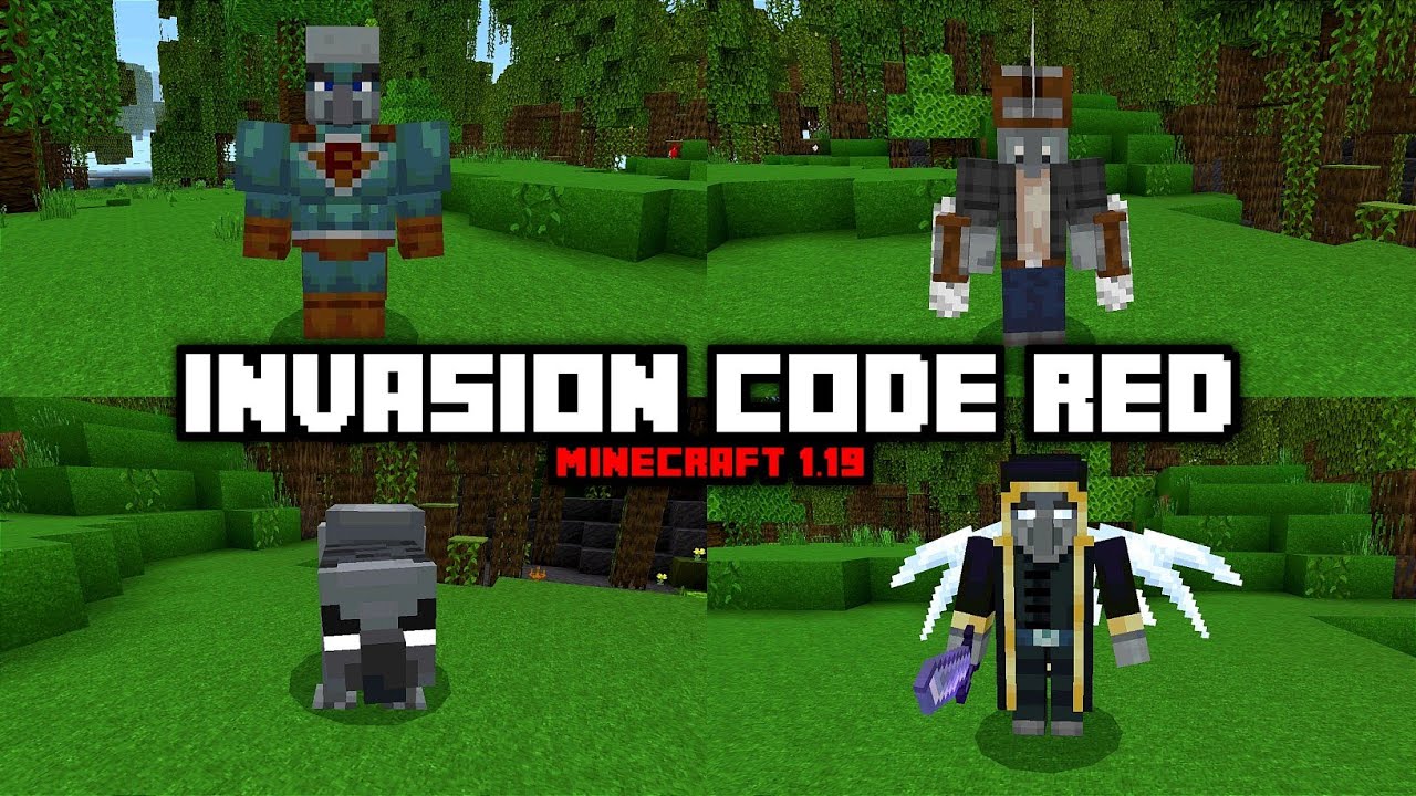 Keren Invasion Code Red Addon Minecraft Showcase Youtube