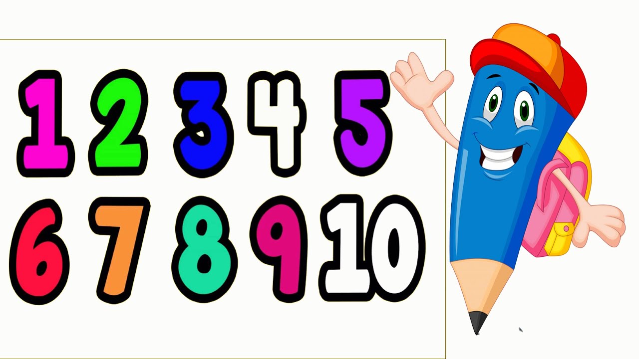 12345678910 L Learn Numbers From 1 To 25 1234 Counting For Kids