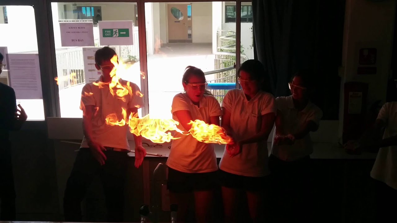 Passing Fire Bubbles