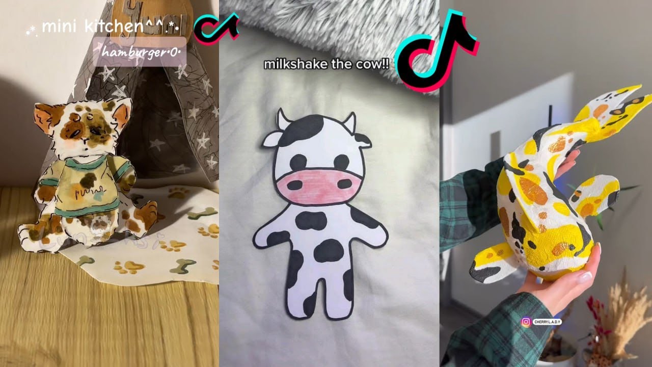 Paper Animals Diy Tiktok Compilation 21 Youtube