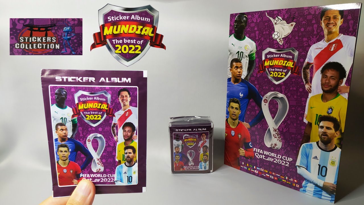 Abriendo Paqueton Y Album Mundial The Best Of 2022 Stickers Collection